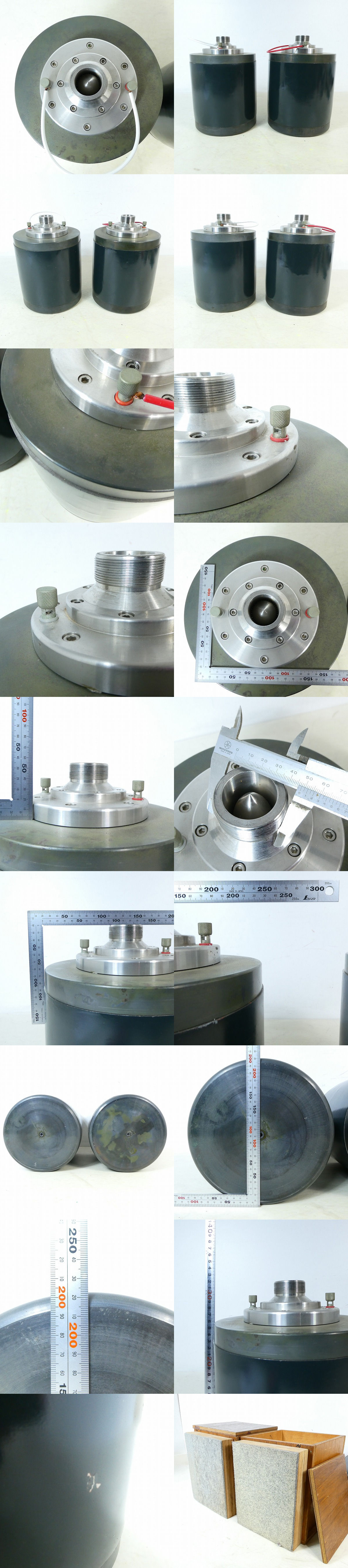 代購代標第一品牌－樂淘letao－★超希少 エール音響 ALE ミッドハイ ドライバーユニット ペア 4550系 オールパーメンジュール 特注 オーディオ 音出し確認 中古 AG049s